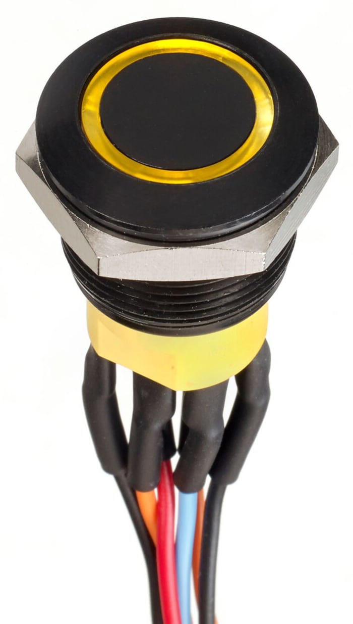 AV9522F1020870K APEM | APEM Illuminated Momentary Push Button Switch ... AV9522F1020870K APEM | APEM Illuminated Momentary Push Button Switch ...