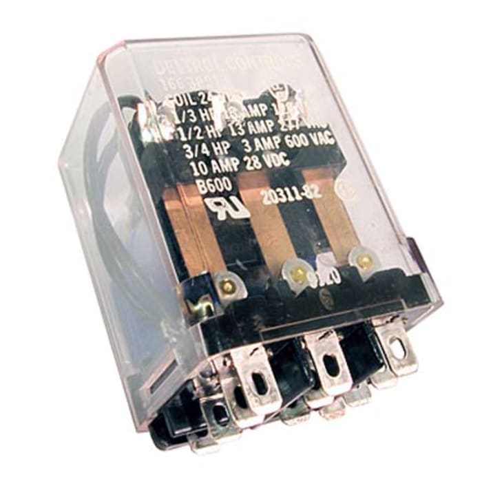 20308-82 Deltrol | Deltrol Plug In Power Relay, 24V ac Coil, 13A ...