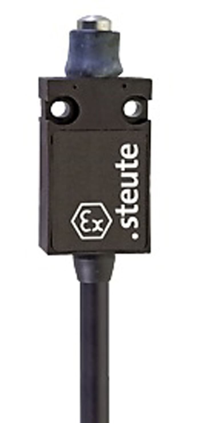 Ex 14 W 2O-5m Steute | Steute Ex 14 Series Plunger Limit Switch, 2NC ...