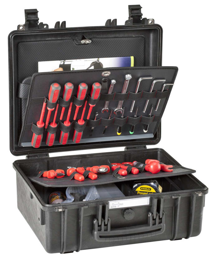 GT44-19PEL GT Line | GT Line Plastic Tool Case, 445 x 345 x 190mm | 136 ...