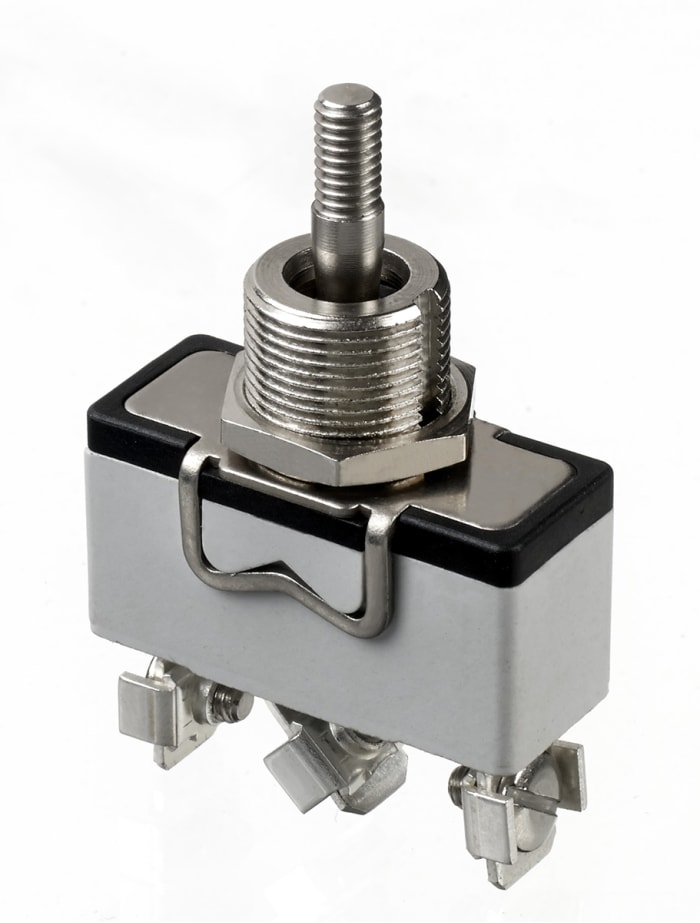 637H/X2330 APEM | APEM Toggle Switch, Panel Mount, (On)-Off-(On), SPDT ...