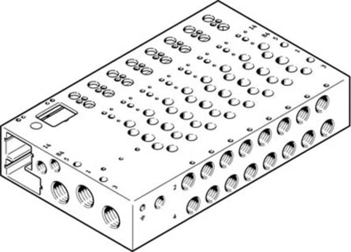 VABM-L1-18W-G38-12-G Festo | Festo VABM series 12 station G 3/8 ...