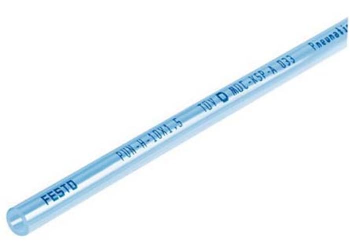 PUN-H-6X1-TBL Festo | Festo Compressed Air Pipe Blue Polyurethane 6mm x 50m PUN-H-T Series ...