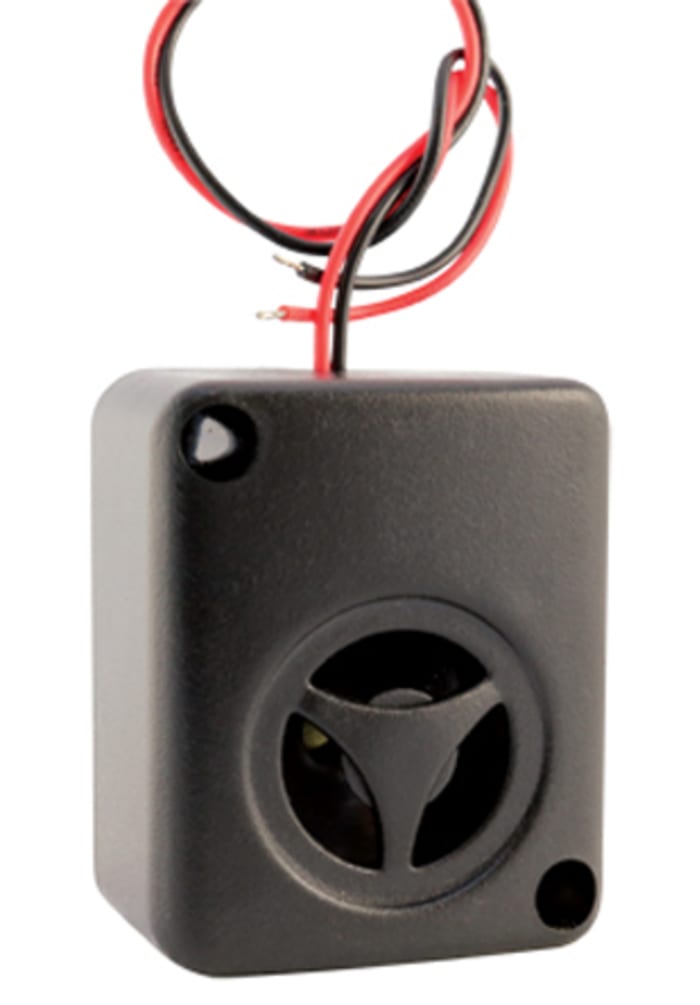 RS PRO | RS PRO 102dB Wall Mount Siren Internal Piezo Buzzer Miniature ...