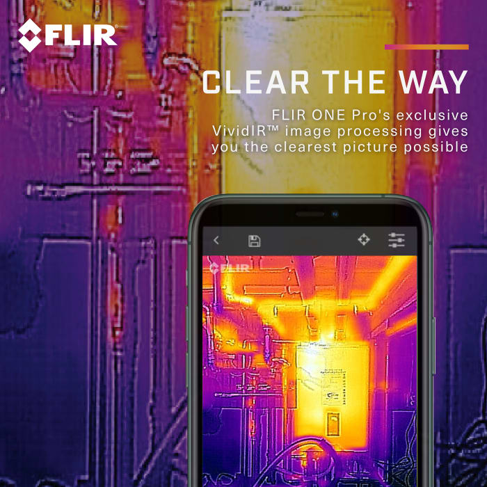 FLIR ONE PRO IOS (435-0006-03) FLIR | FLIR ONE Pro iOS for Smartphones ...