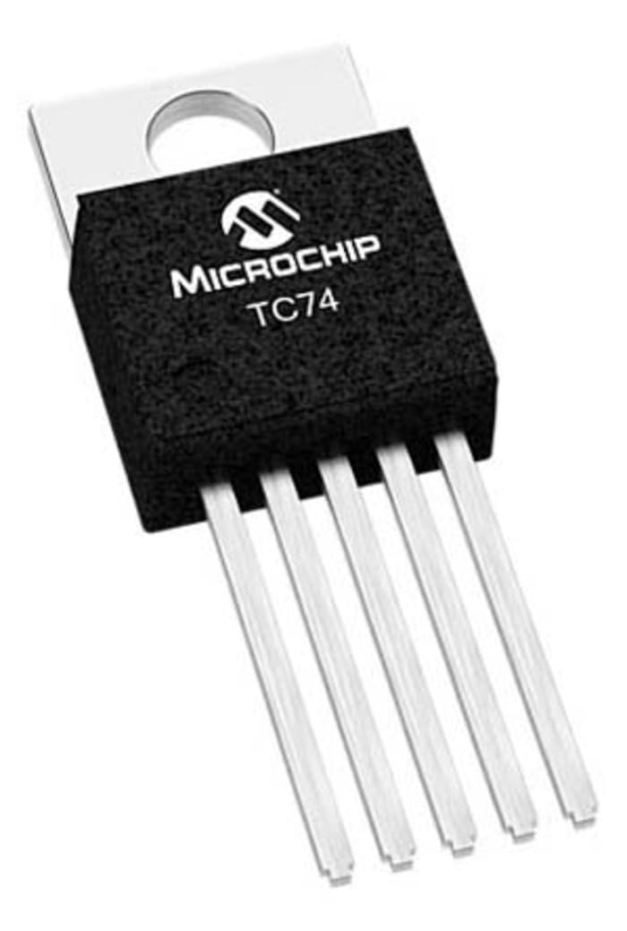 TC74A2-5.0VAT Microchip | Microchip TC74A2 Series Digital Temperature Sensor, Voltage Output ...