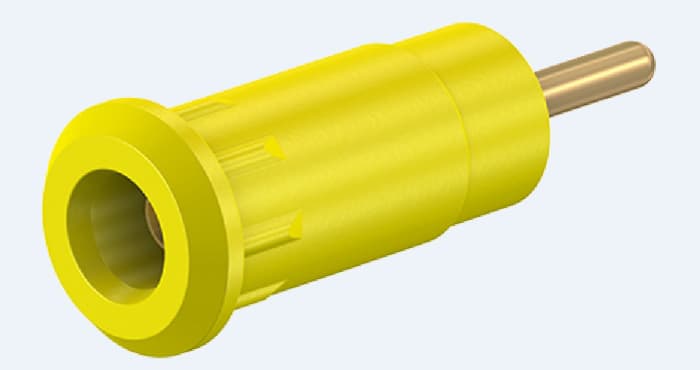 65.9193-24 Staubli | Staubli Yellow Female Banana Socket, 2mm Connector ...