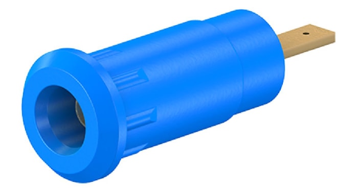 65.9099-23 Staubli | Staubli Blue Female Banana Socket, 2mm Connector ...