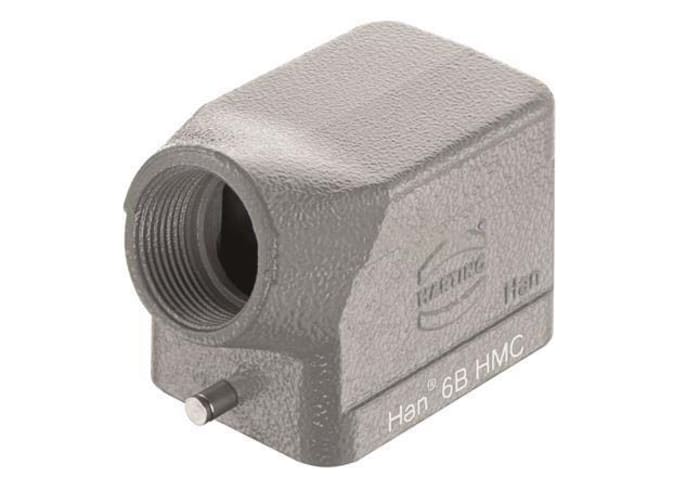 19302061541 HARTING | HARTING Han HMC Heavy Duty Power Connector Hood, M25 x 1.5 Thread, Side ...