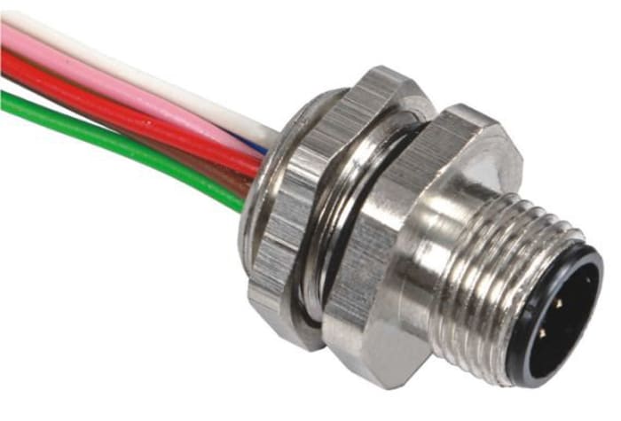RS PRO | RS PRO Circular Connector, 8 Contacts, Panel Mount, M12 ...