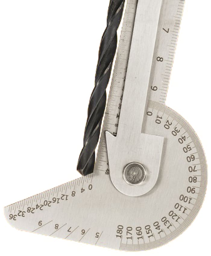 RS PRO | RS PRO Adjustable Angle Gauge, Steel With UKAS Calibration ...