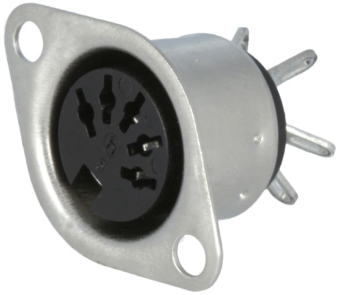 930071200 MAB 5 S Hirschmann | Hirschmann, MAB 5 Pole Din Socket, DIN ...