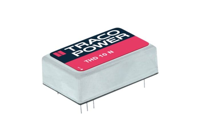 THD 10-2412 TRACOPOWER | TRACOPOWER THD 10 DC-DC Converter, 12V dc/ 830mA Output, 18 → 36 V dc ...