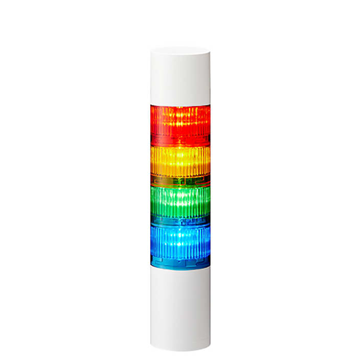 LR6-402WJBW-RYGB Patlite | Patlite LR6 Series Coloured Buzzer Signal ... LR6-402WJBW-RYGB Patlite | Patlite LR6 Series Coloured Buzzer Signal ...
