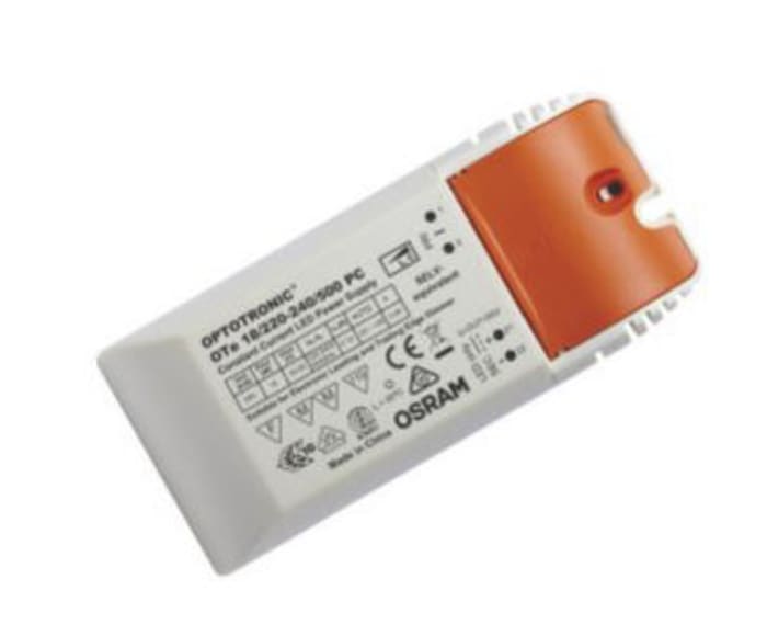 OTE 18/220-240/500 PC Osram | Osram LED Driver, 18 → 36V Output, 18W Output, 500mA Output ...