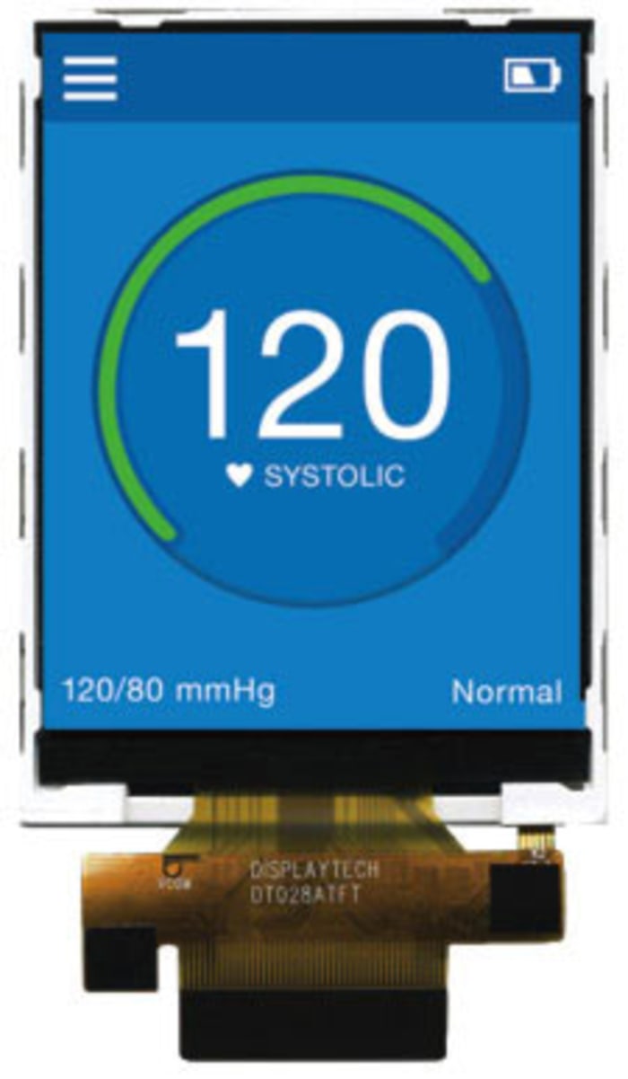 DT028ATFT-TS Displaytech | Displaytech DT028ATFT-TS TFT LCD Colour ...