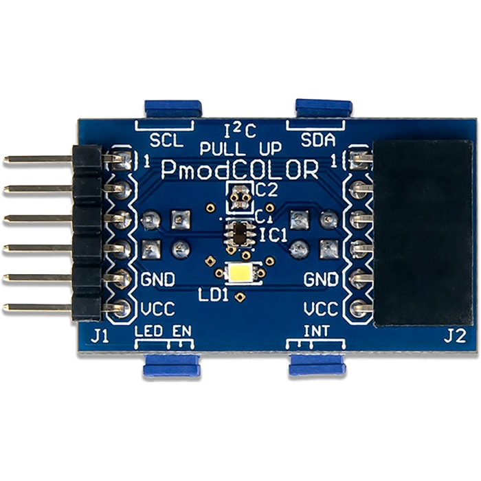 410-348 Digilent | Digilent Pmod COLOR: Color Sensor Module I2C, SPI ...