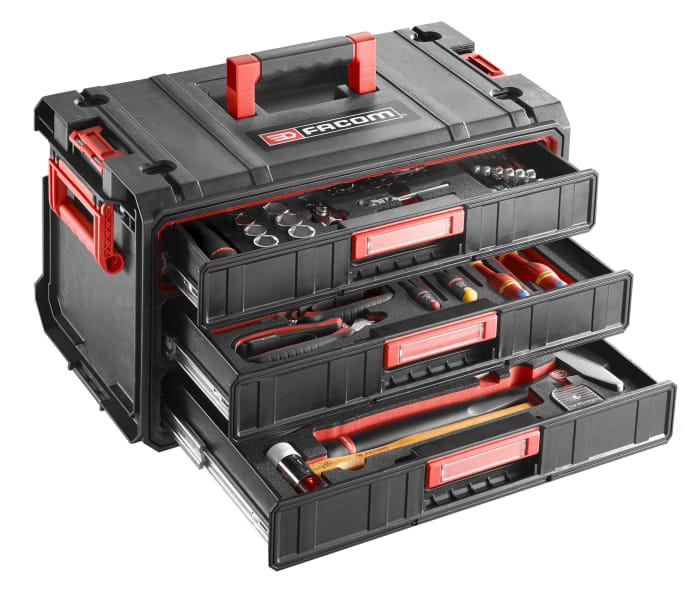 BSYS.CM100E Facom | Facom 146 Piece Tool Kit with Case | 174-1897 | RS ...