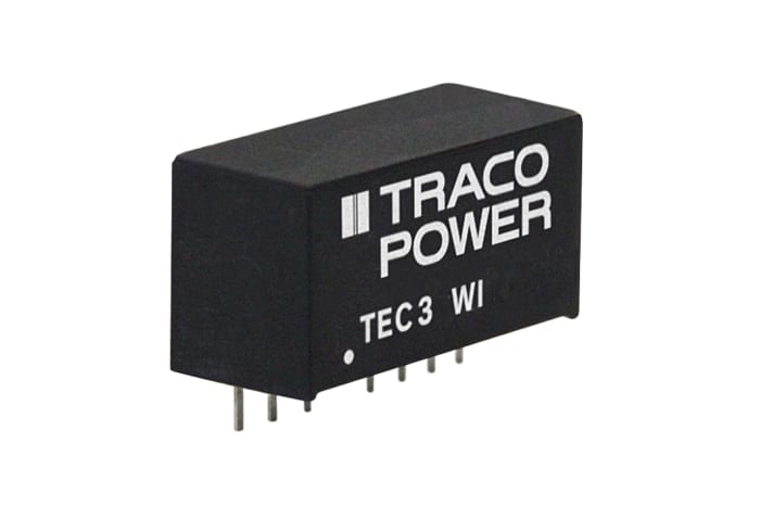 TEC 3-2410WI TRACOPOWER | TRACOPOWER TEC 3WI DC-DC Converter, 3.3V dc/ 700mA Output, 9 → 36 V dc ...