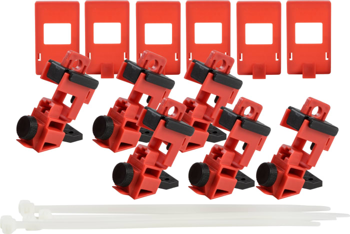 TAGLOCK 120/277V CLAMP-ON BREAKER LO PK6 Brady | Bloqueos de ...