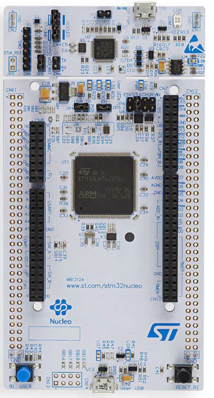 NUCLEO-L4A6ZG STMicroelectronics | STMicroelectronics STM32 Nucleo-144 MCU Development Board ...