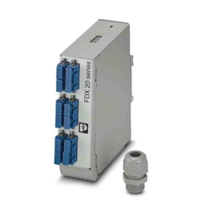 1019692 Phoenix Contact | Phoenix Contact 6 Port SC Single Mode Duplex ...