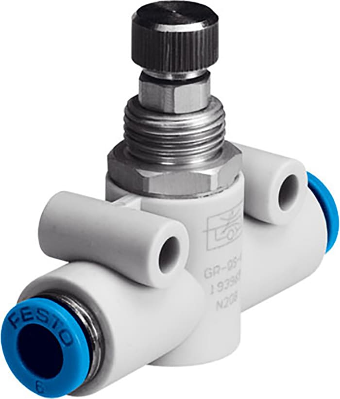 GR-QS-8 Festo | Festo GR Series Flow Valve, 193970 | 175-4611 | RS ...