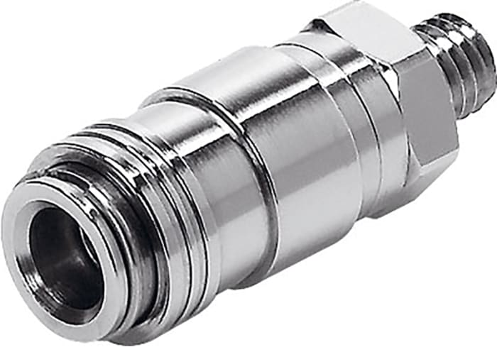 KD2-M5-A Festo | Festo Brass Male Pneumatic Quick Connect Coupling, M5 ...