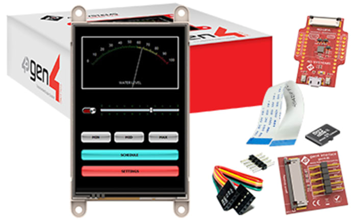 SK-gen4-35DT-AR 4D Systems | 4D Systems, gen4 3.5in Arduino Compatible Display with Resistive ...
