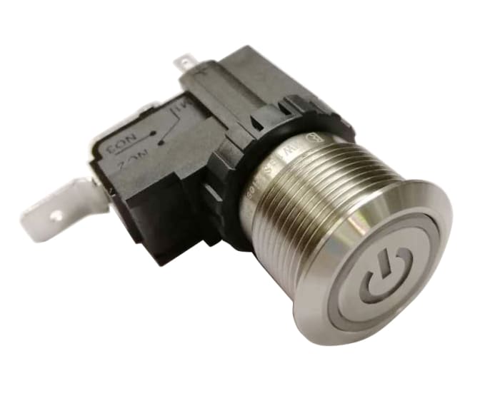RS PRO | RS PRO Illuminated Push Button Switch, Latching, Panel Mount ...