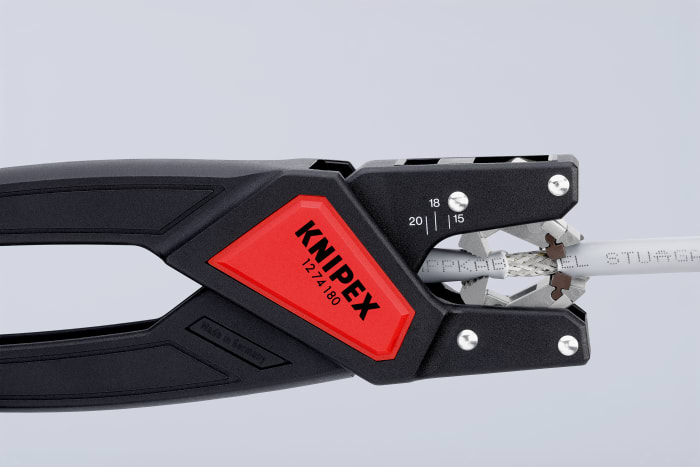 12 74 180 Knipex | Knipex Cable Stripper, 175 mm Overall | 176-4170 | RS