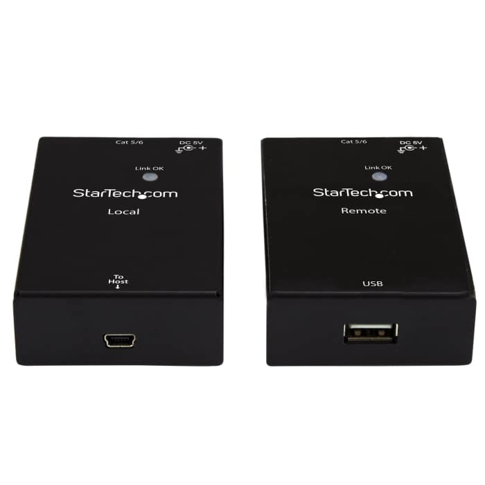 USB2001EXTV StarTech.com | StarTech.com 1 USB 2.0 over CATx Extender ...