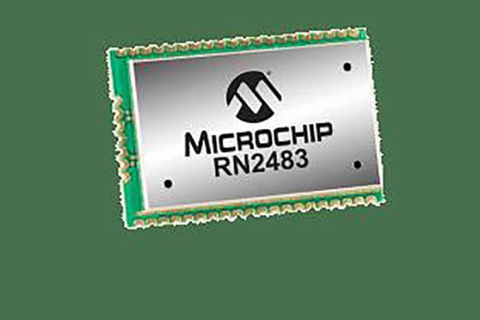 RN2483A-I/RM105 Microchip | Microchip, LoRa Module Transceiver 868MHz ...