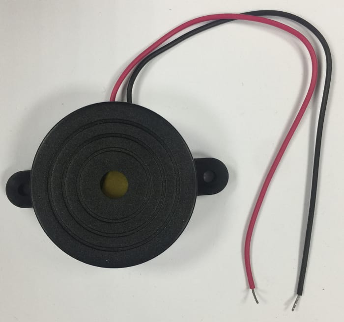 RS PRO | RS PRO 81dB Panel Mount Fast Pulse Piezo Buzzer, 41.8 (Dia.) x ...