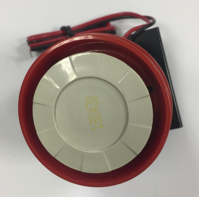 RS PRO | RS PRO 105dB Siren Piezo Buzzer, 54.5 (Dia.) x 56mm, 6V dc Min ...