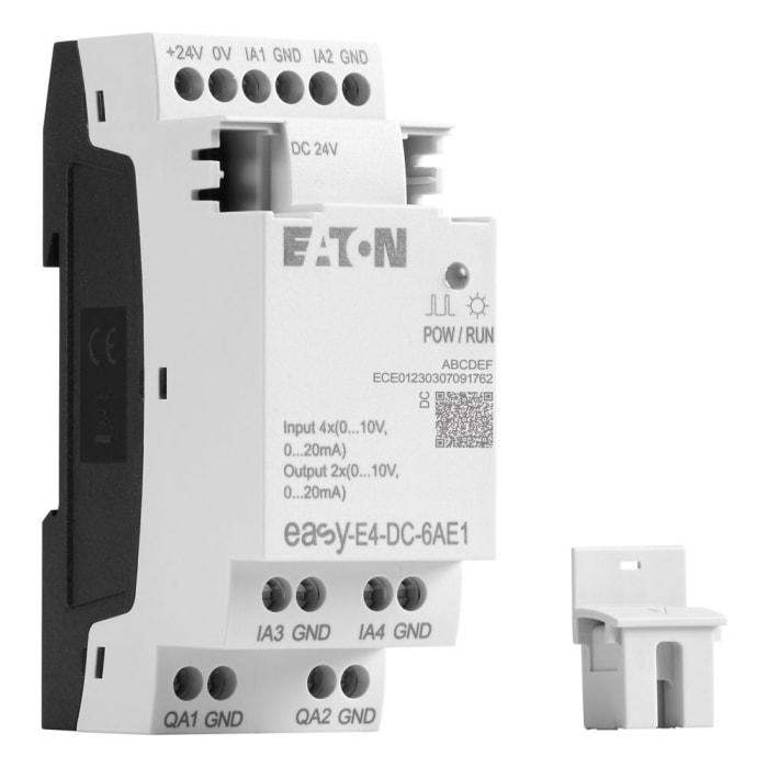 197223 EASY-E4-DC-6AE1 Eaton | Eaton EasyE4 Series Logic Module, 24 V ...