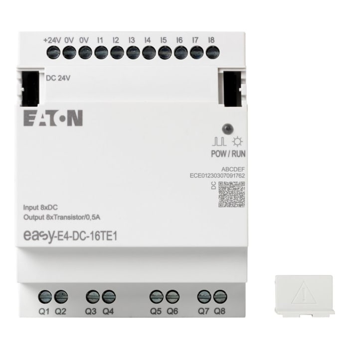 197220 EASY-E4-DC-16TE1 Eaton | Eaton EasyE4 Series Logic Module, 24 V ...