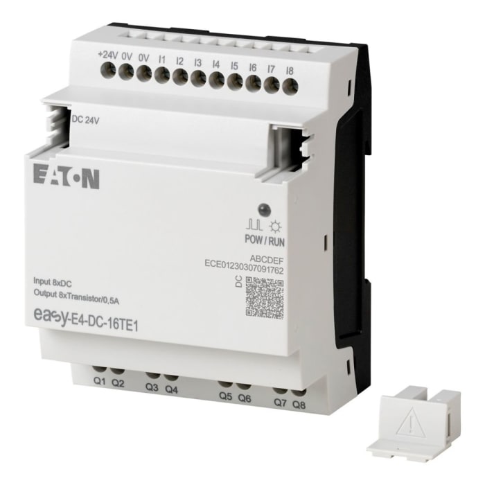 197220 EASY-E4-DC-16TE1 Eaton | Eaton EasyE4 Series Logic Module, 24 V ...