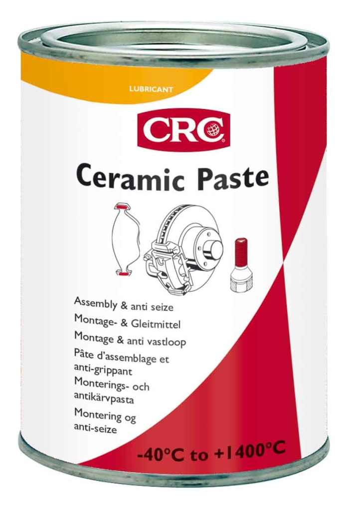 33445 CRC | CRC Ceramic Paste High Temperature Grease 500 g METAL-FREE ASSEMBLY PASTE | 182-6352 ...