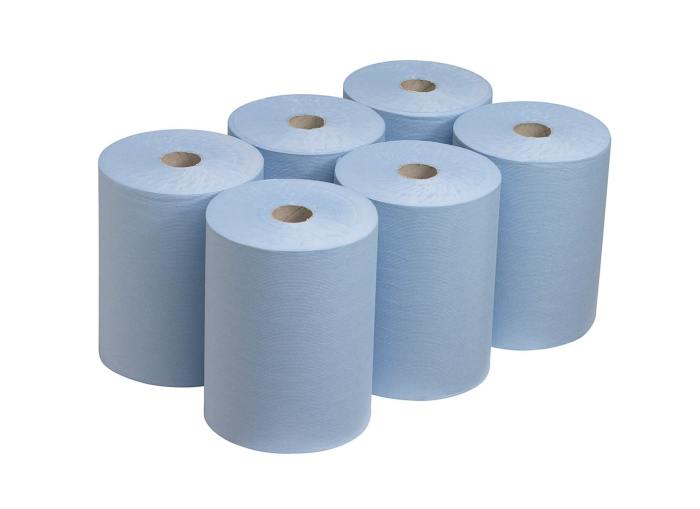6658 SCOTT | Toalla de Papel SCOTT Slimroll / Rollo Azul de 1 capa de ...