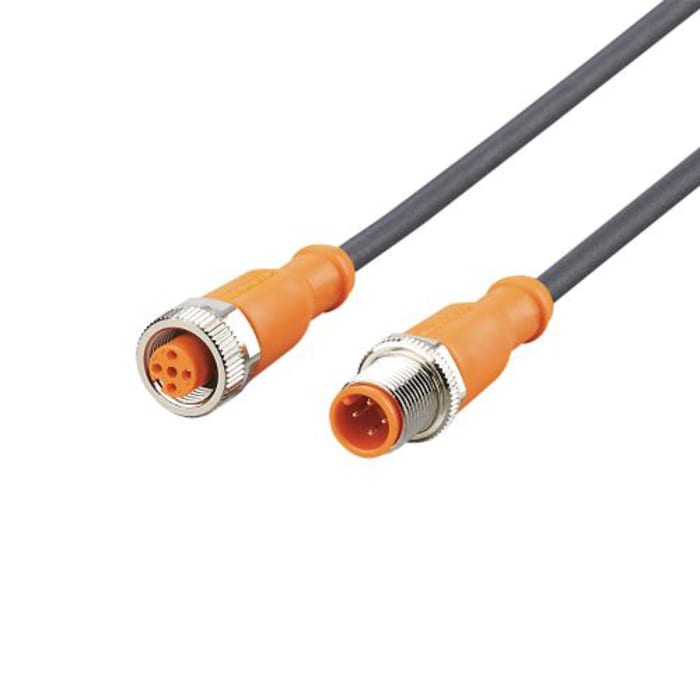 EVC014 ifm electronic | ifm electronic Male 4 way M12 to Female 4 way ...