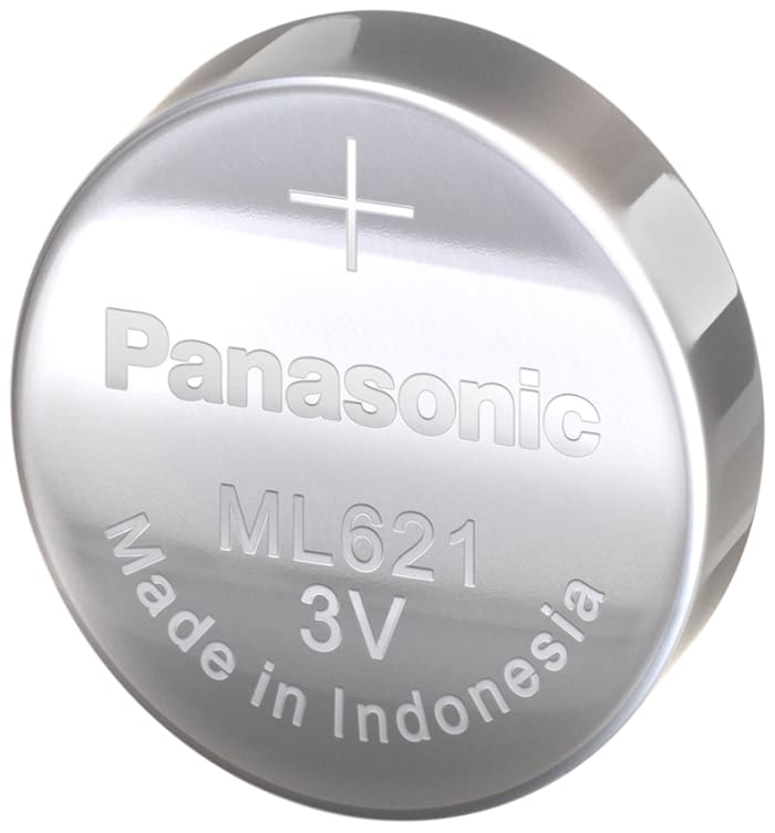 ML-621S/ZTN Panasonic | Panasonic 5 mAh 3 V Lithium Manganese Dioxide ...
