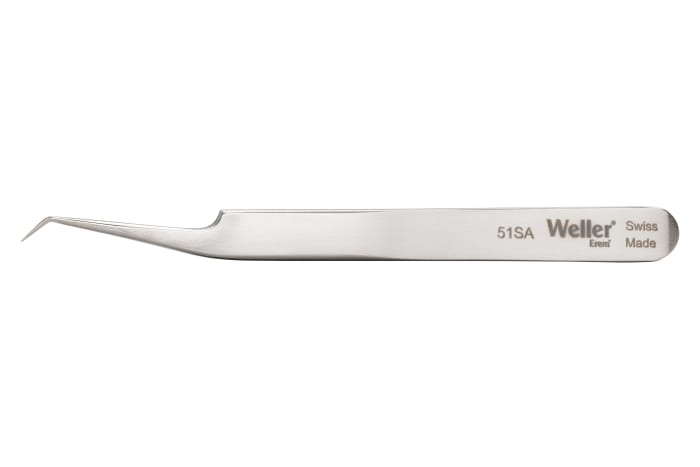 51SA Erem | Erem 115 mm, Stainless Steel, ESD Tweezers | 184-6597 | RS