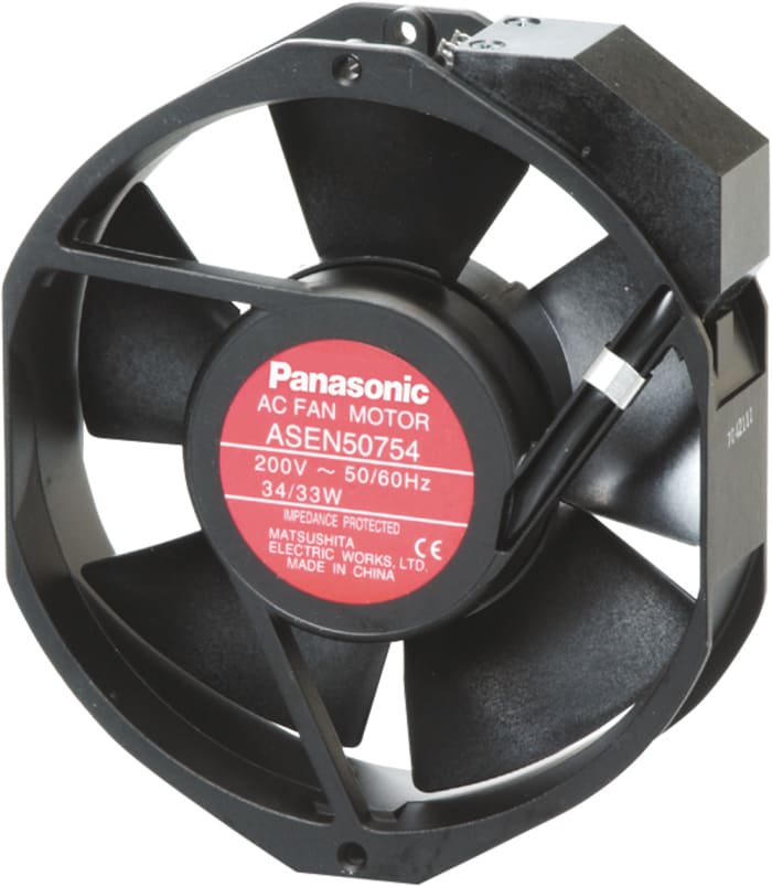 ASEN50756 Panasonic | Panasonic ASEN Series Axial Fan, 230 V ac, AC ...