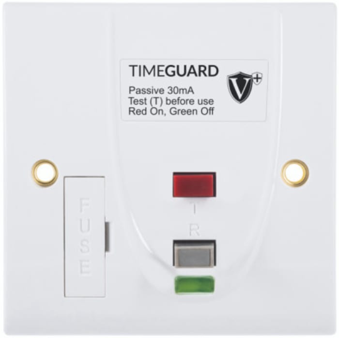 RCD10WPVN Timeguard | Timeguard 13 A Switched Fused Spur BS1363-4 ...