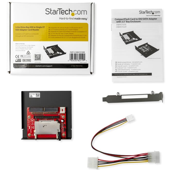 35BAYCF2IDE StarTech.com | StarTech.com 1 port IDE Internal Card Reader ...