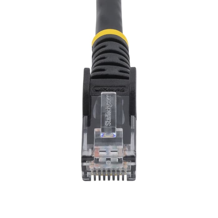 N6PATC3MBK StarTech.com | StarTech.com, 3m Cat6, Black RJ45 to Male ...