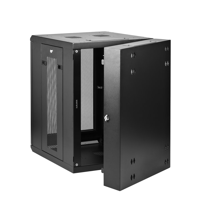 RK1520WALHM StarTech.com | StarTech.com Black 15U Server Rack , 610 x ...