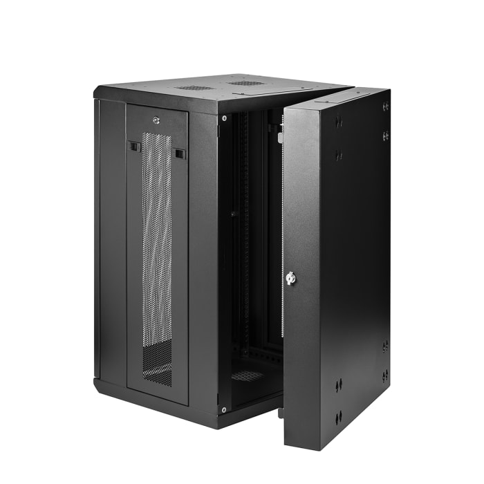RK1820WALHM StarTech.com | StarTech.com Black 18U Server Rack , 610 x ...