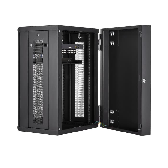 RK1820WALHM StarTech.com | StarTech.com Black 18U Server Rack , 610 x ...